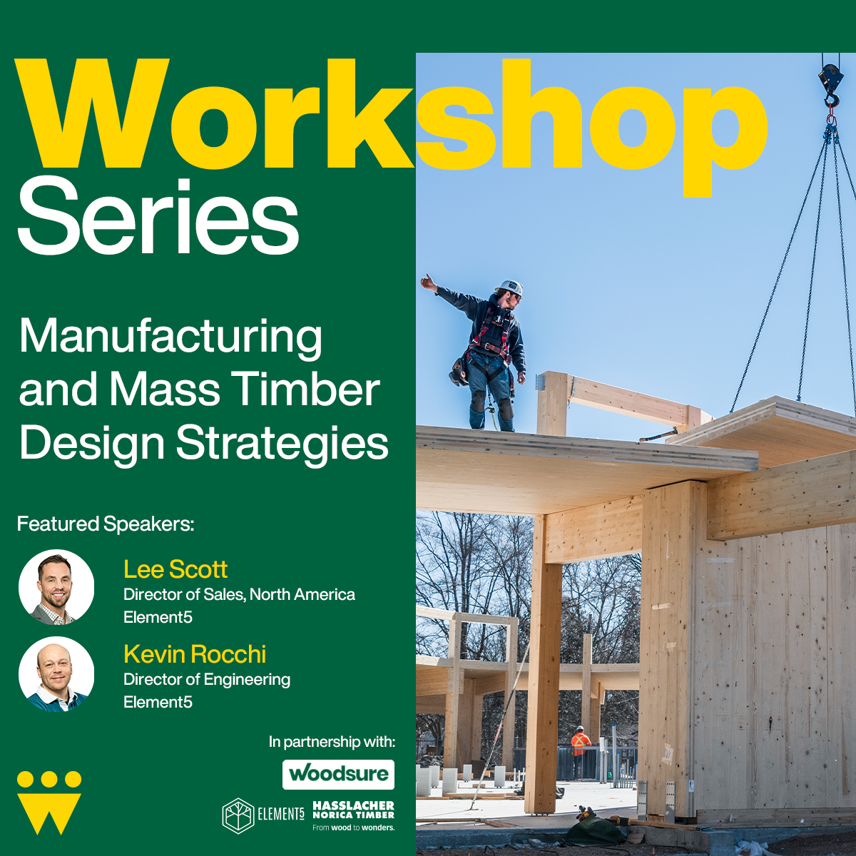 Manufacturing and Mass Timber Design Strategies - TSA